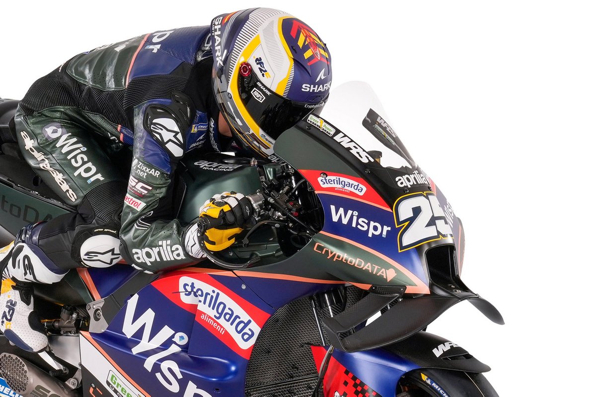 CrytoDATA RNF MotoGP Team busca volver a la cúspide con Aprilia