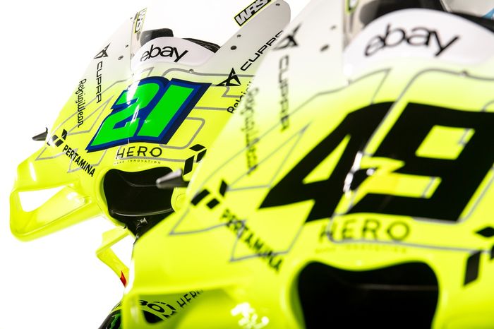MotoGP | VR46: i riferimenti a Valentino Rossi nella livrea 2025