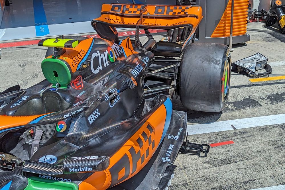 McLaren, sidepod tasarımında Aston Martin'i takip etti