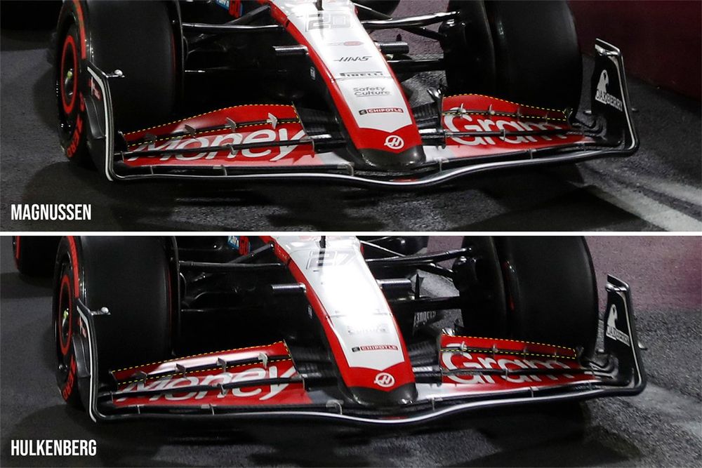 F1 | Haas: la VF-23 aggiornata ha meno carico, ma è la base del futuro