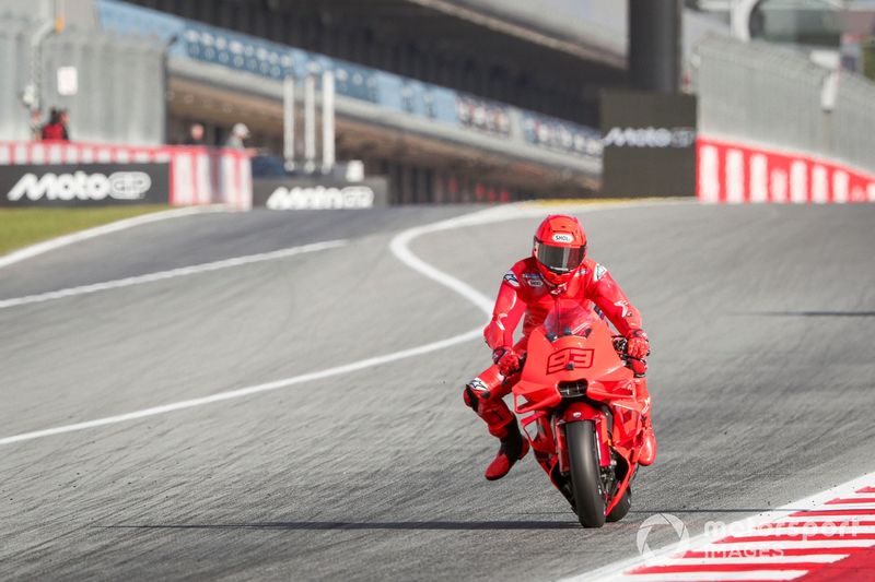 Marc Márquez a commencé ses essais avec la Ducati officielle