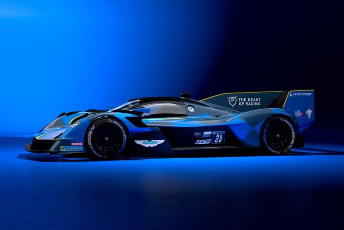 Aston Martin presenta el Valkyrie para el WEC e IMSA 2025