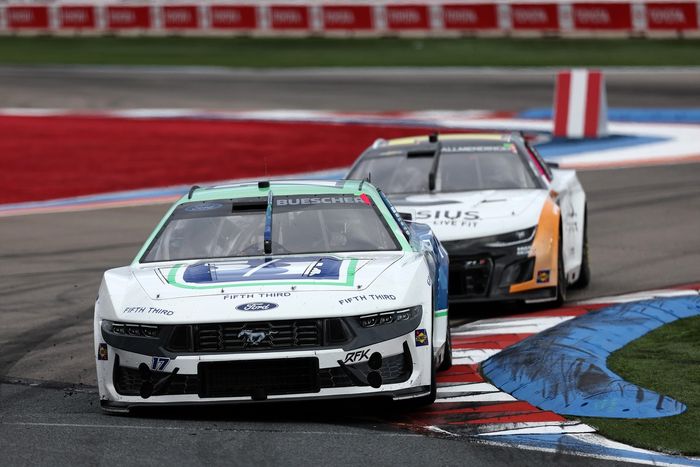 Shane van Gisbergen wins tense NASCAR Cup race at Charlotte Roval