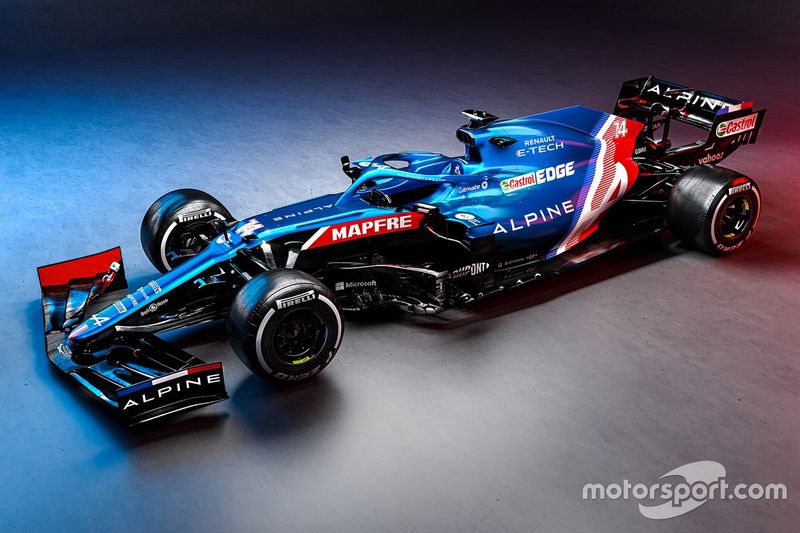 F1 launch: Alpine presents new A521 Formula 1 car