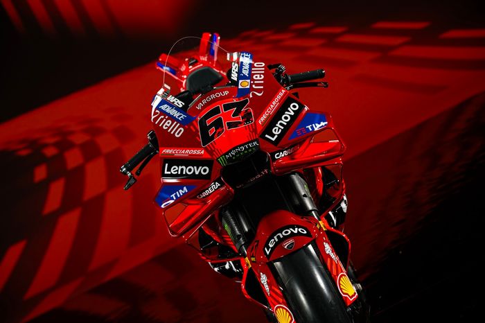 Ducati launches Bagnaia and Marquez's 2025 MotoGP bike in Italy