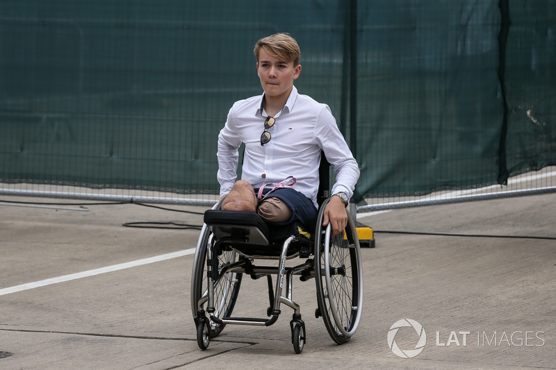 Billy Monger at British GP