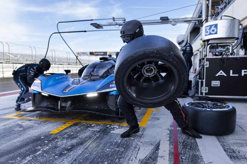 L'Alpine A424 un peu courte pour sa première simulation d'endurance