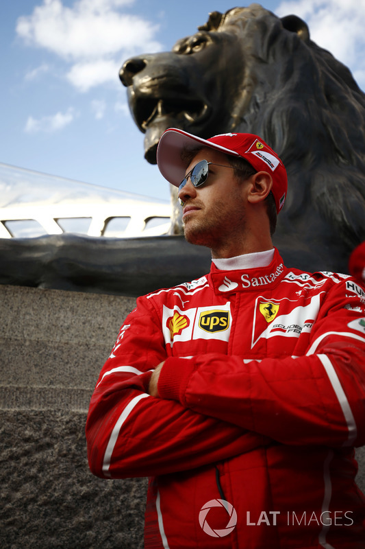 Sebastian Vettel, Ferrari at British GP