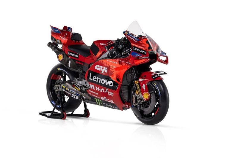 Ducati lance sa saison en présentant sa MotoGP 2024