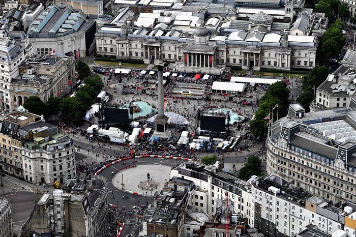 Las mejores fotos de la exhibición de la Fórmula 1 en Londres