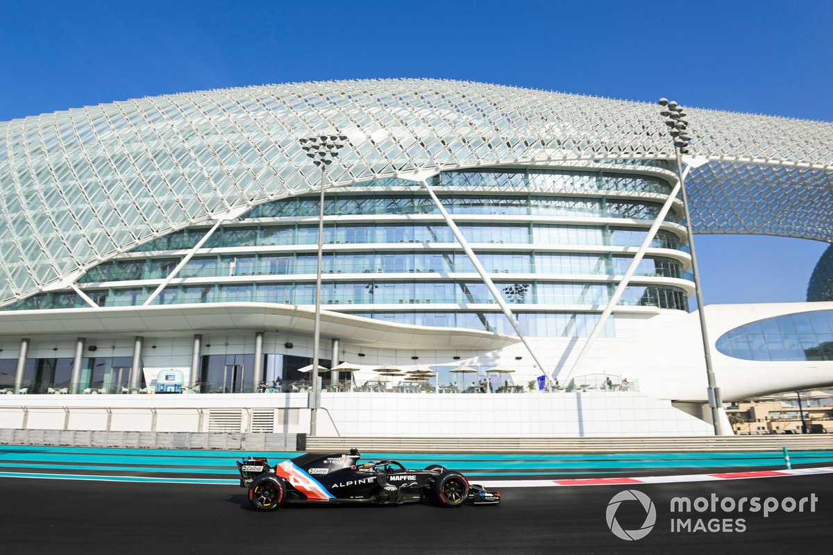 Fotos: Alonso, Sainz, Pérez... y las 18 pulgadas en Abu Dhabi