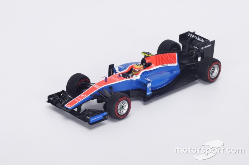 Review: Miniatur 1:43 Manor Racing MRT05 Rio Haryanto dari Spark Model