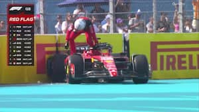 GP Miami kwalificatie: Crash Charles Leclerc en einde Q3 - Formule 1 ...