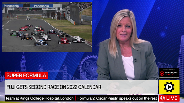 Super Formula: Fuji gets second race on 2022 calendar - Super Formula ...