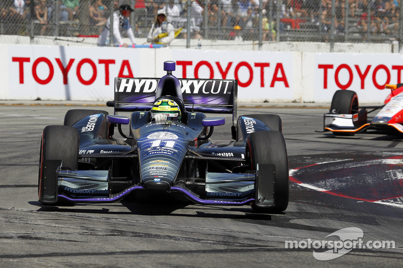 Late contact ruins a dual top-ten finish for KV Racing Technology