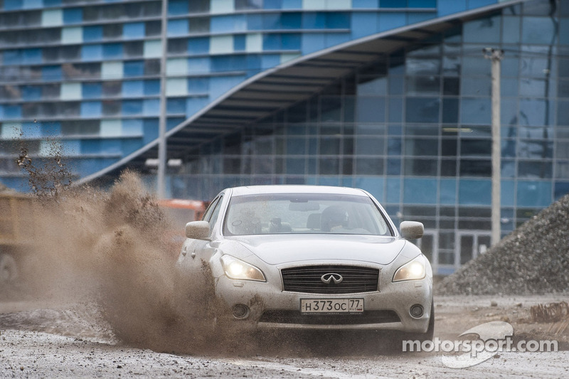 Vettel first to experience new Sochi circuit in Russia