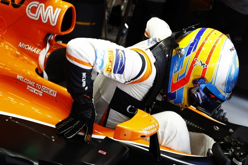 Taking Pouhon flat 'confused' Fernando Alonso's McLaren-Honda