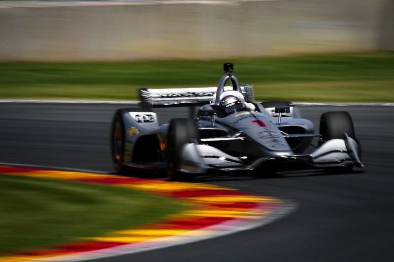 Road America IndyCar: Josef Newgarden leads all-Penske front row