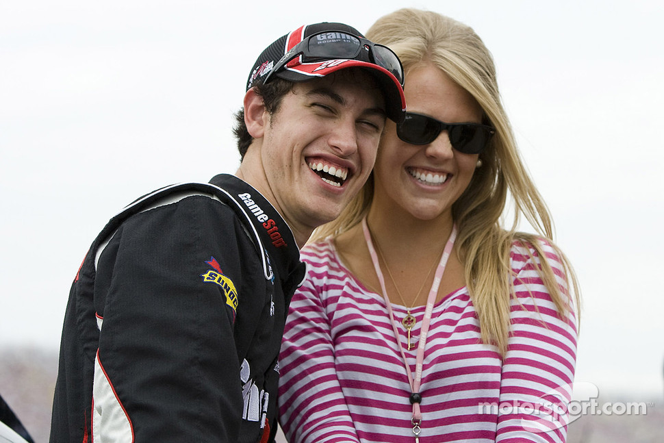 Joey Logano and girlfriend, Sabrina Simpson | NASCAR XFINITY photos ...