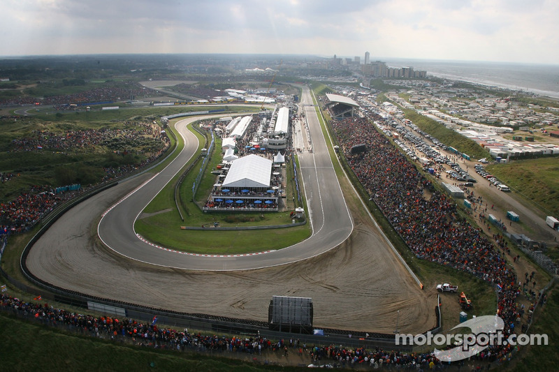Circuit aerial image at Zandvoort