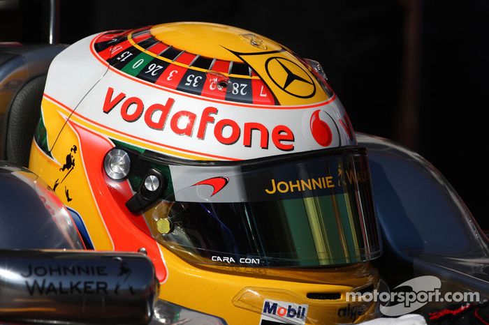 Photos - Les casques de Lewis Hamilton depuis 2007