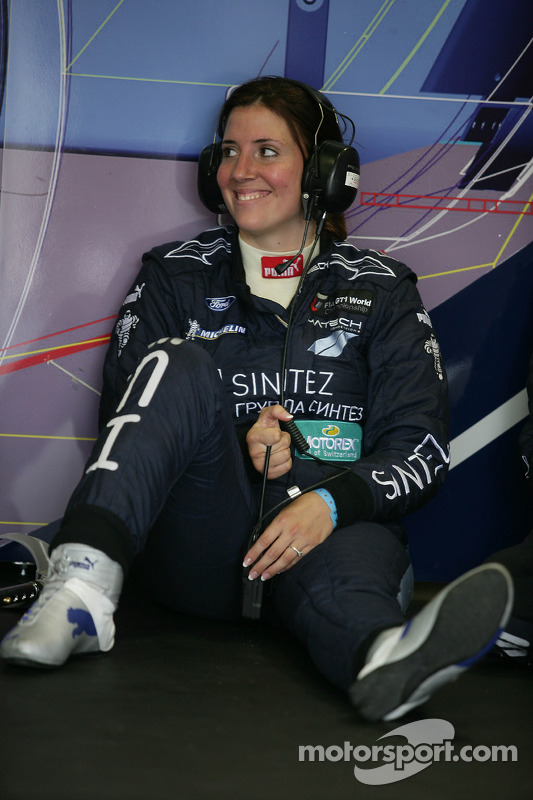 Natacha Gachnang at 24 Hours of Le Mans